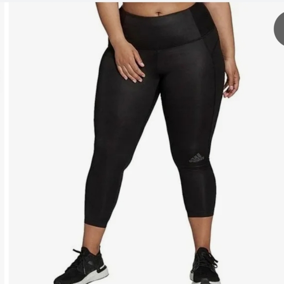 adidas | Pants & Jumpsuits | Plus Size Adidas U For U High Waisted ...